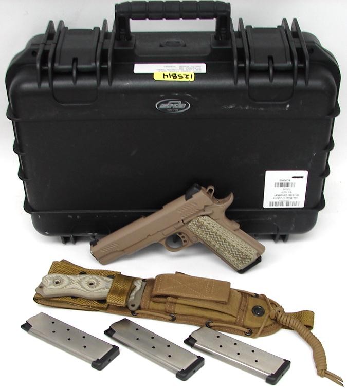 Les Baer Custom Busse Combat 45 Acp Caliber Pistol Baer Busse Combat