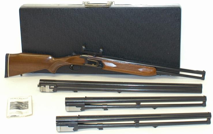Valmet Model 412 Shooting System great 4-barrel set with 30-06 double ...