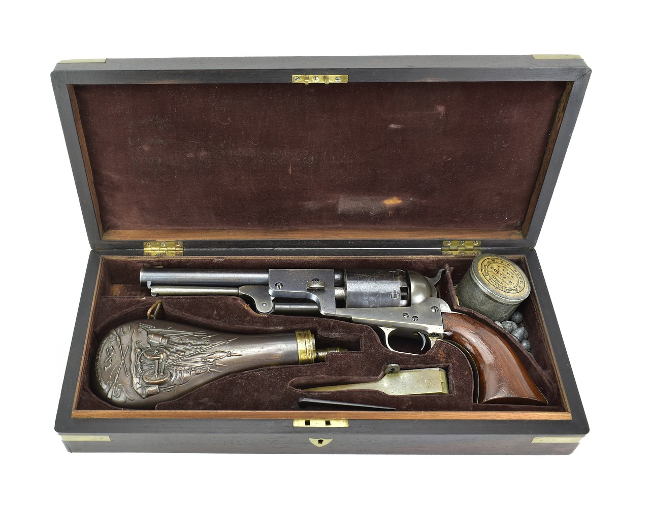Beautiful Deluxe Cased Colt 3rd Model Dragoon (C14642) - Collectors ...