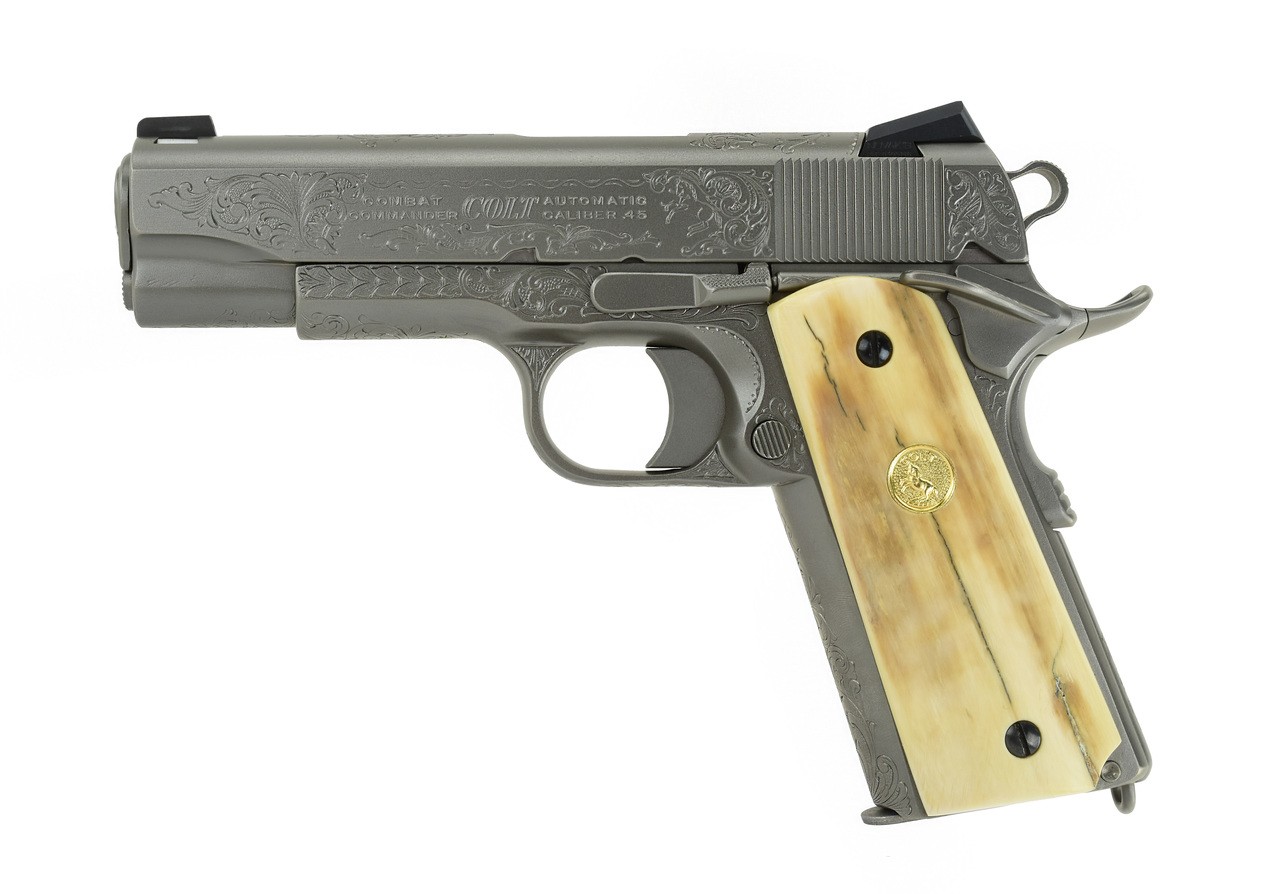Colt Combat Commander Chuck Rogers Custom .45 ACP (C14259) - Collectors ...