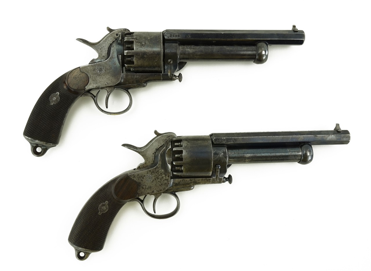 Very Fine Double Cased Pair of LeMat Revolvers (AH4741) - Collectors ...