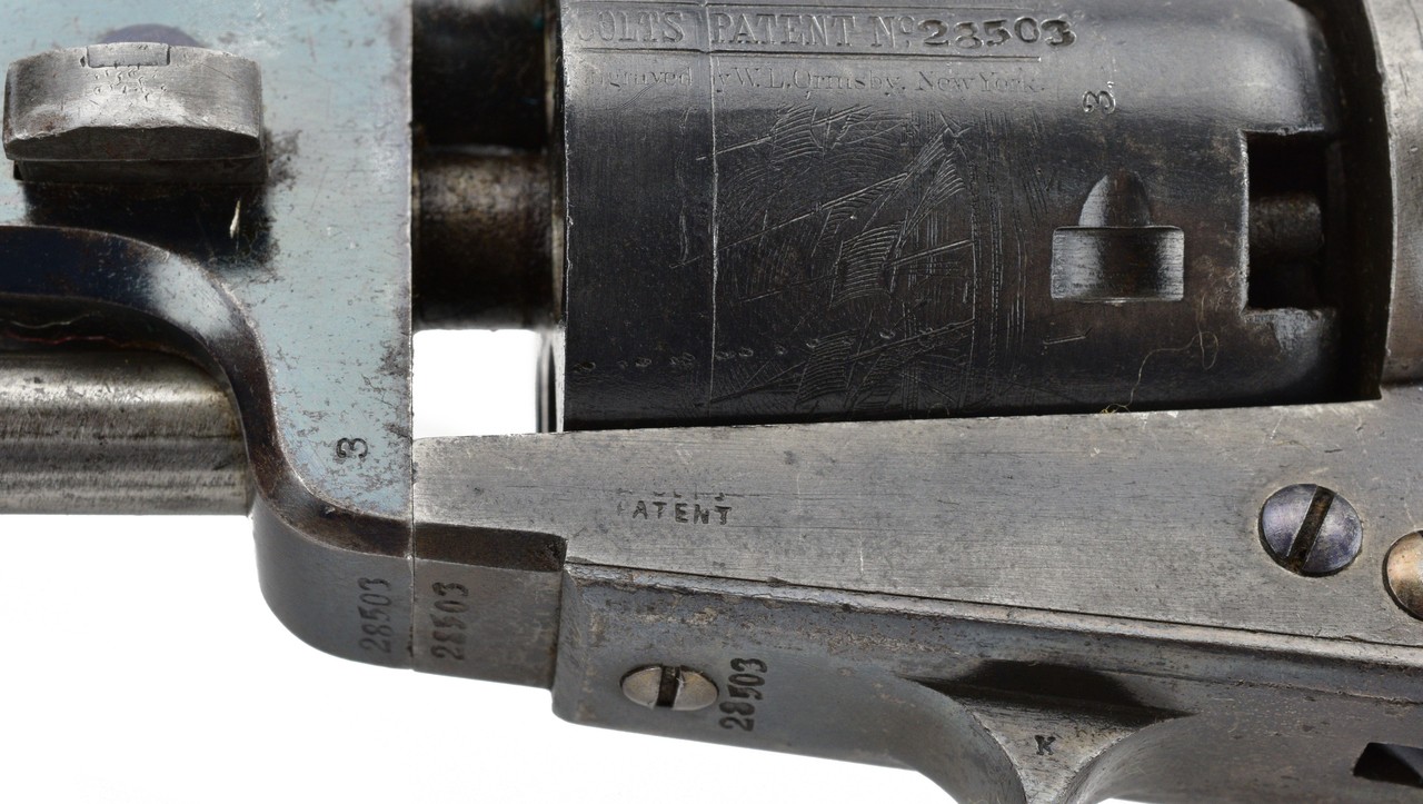 Beautiful Colt 1851 Navy .36 Caliber Revolver (C13363) - Collectors ...