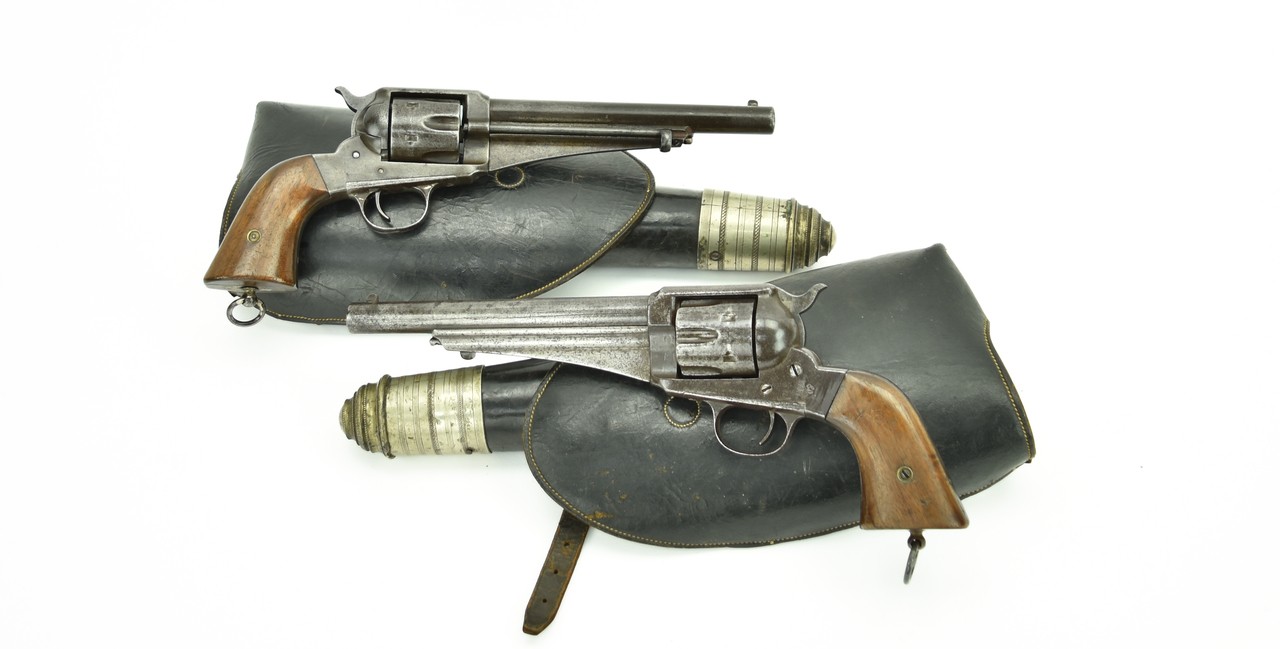 Pair of Mexican marked Remington model 1875 (BAH4107) - Collectors Firearms