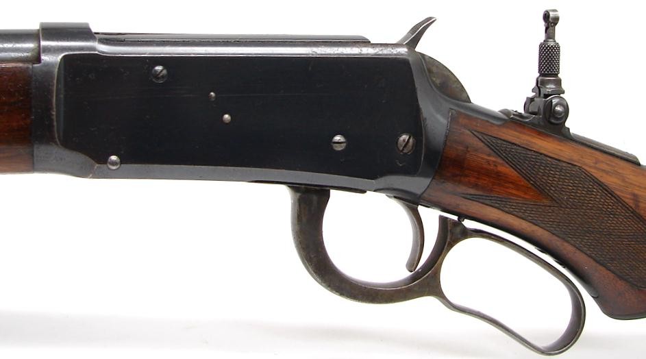 Winchester 1894 .30 WCF caliber rifle. Manufactured in 1900. Semi ...