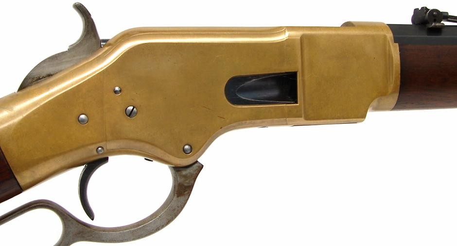 Winchester 1866 rifle with beautiful original brass and stock. Barrel ...