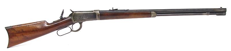 Winchester 1892 .25-20 caliber takedown rifle with excellent bore. Tang ...