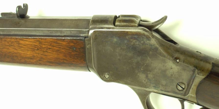 Winchester Highwall .22 WCF caliber rifle. Excellent bore with 60% ...