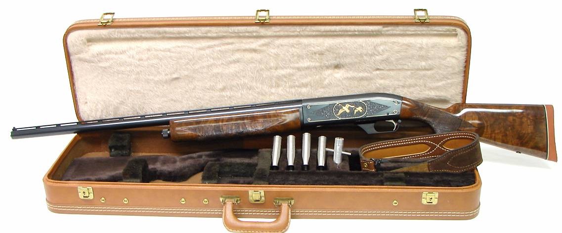 Ithaca Mag-10 10 Gauge shotgun. Beautiful custom engraved and gold ...