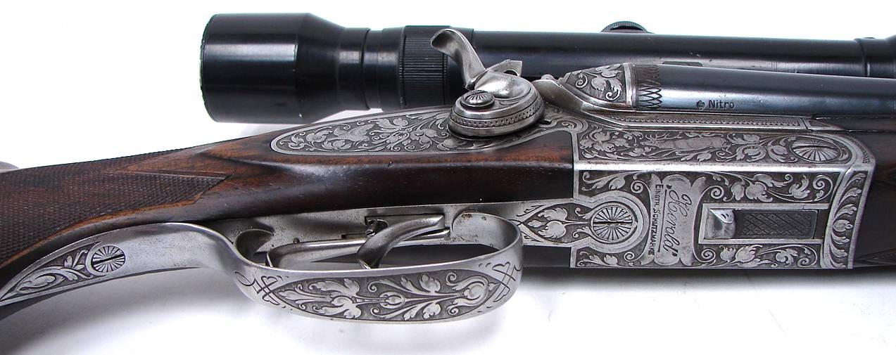 Herold Drilling 16GA/9.3X72R caliber shotgun. Very good bores. Game ...