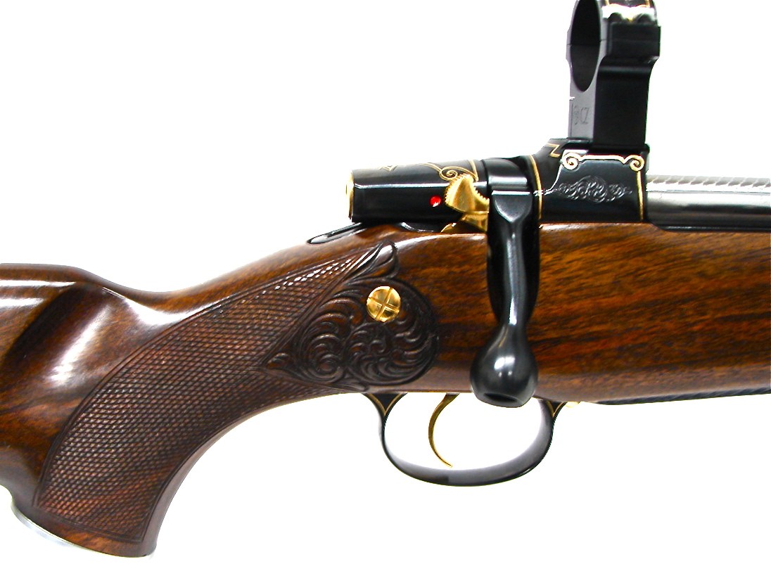 CZ 550 Safari Mag .416 Rigby caliber rifle. Beautiful custom deluxe ...