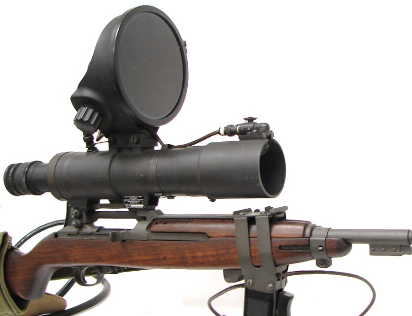 Inland M1 .30 Carbine caliber carbine. Rare M-1 carbine sniper complete ...