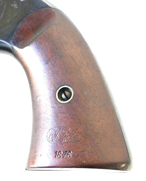 Smith & Wesson Schofield 45 caliber revolver. Beautiful grips. Fine ...