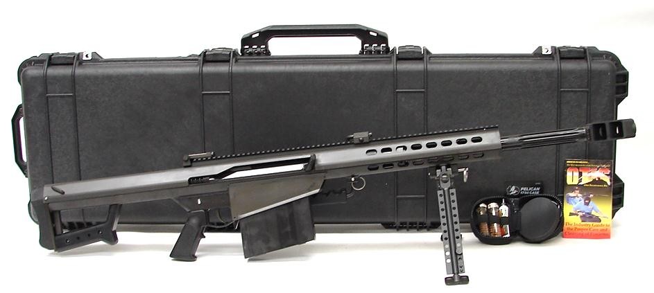 Barrett M82 A1 CQ .50 BMG caliber rifle with 20 Kreiger Match grade ...