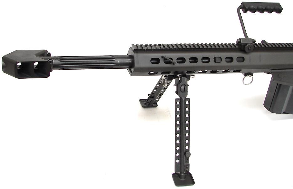 Barrett Firearms M82 A1 CQ .50 BMG caliber rifle with 20 heavy fluted ...