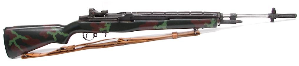 Springfield M1A .308 Win caliber rifle. Custom National Match rifle ...