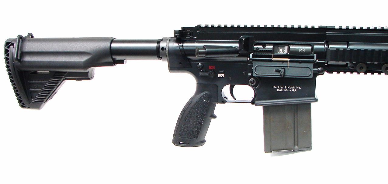 Heckler & Koch MR 762A1 7.62x51 caliber rifle. 16.5" barrel, piston ...
