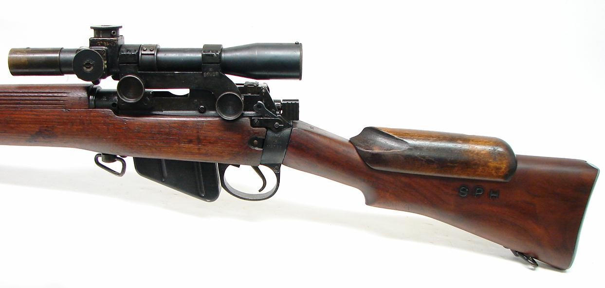 British 47C .303 British caliber rifle. Produced in 1944. Made into a ...