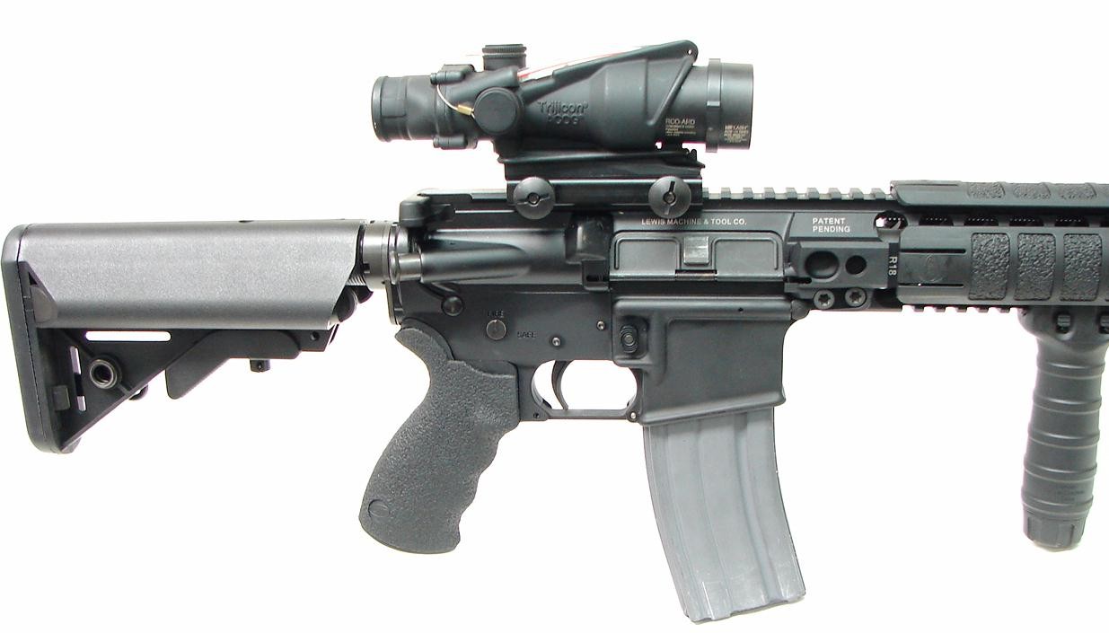 fender 2000 5.56 MM caliber rifle. LMTs piston driven MRP rifle with ...