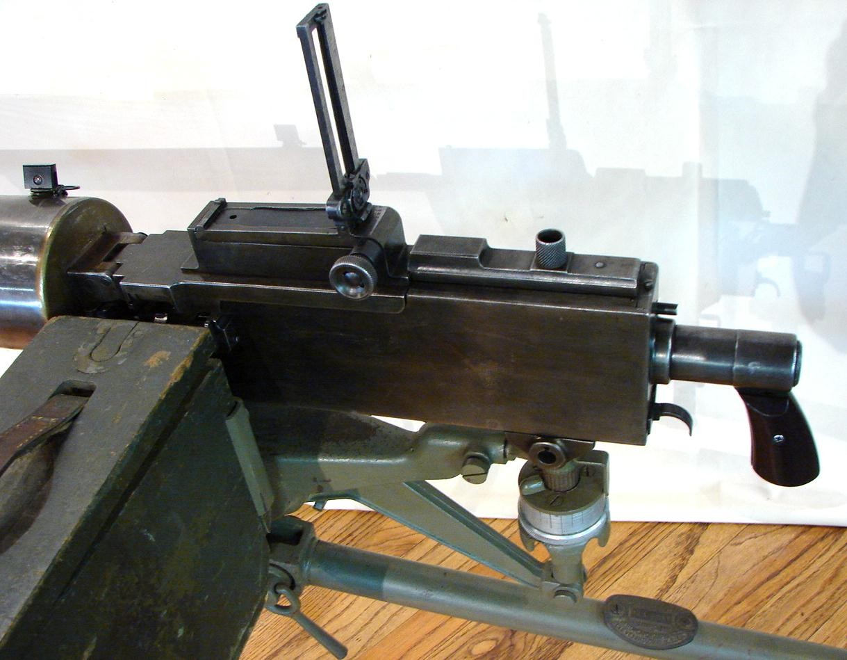Browning 1917 Machine Gun. This is the famous Browning Water Cooled ...