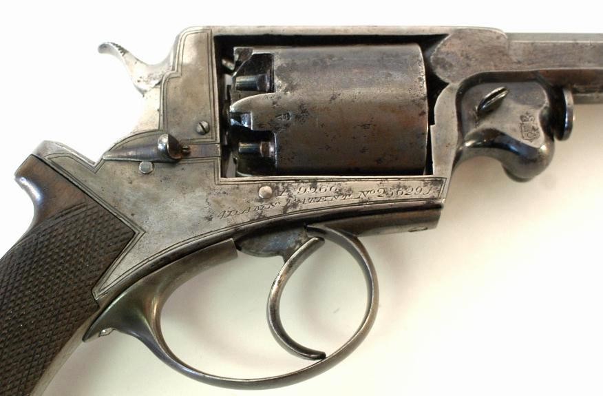 Beaumont-Adams percussion revolver. John Rigby Retailer marked with ...