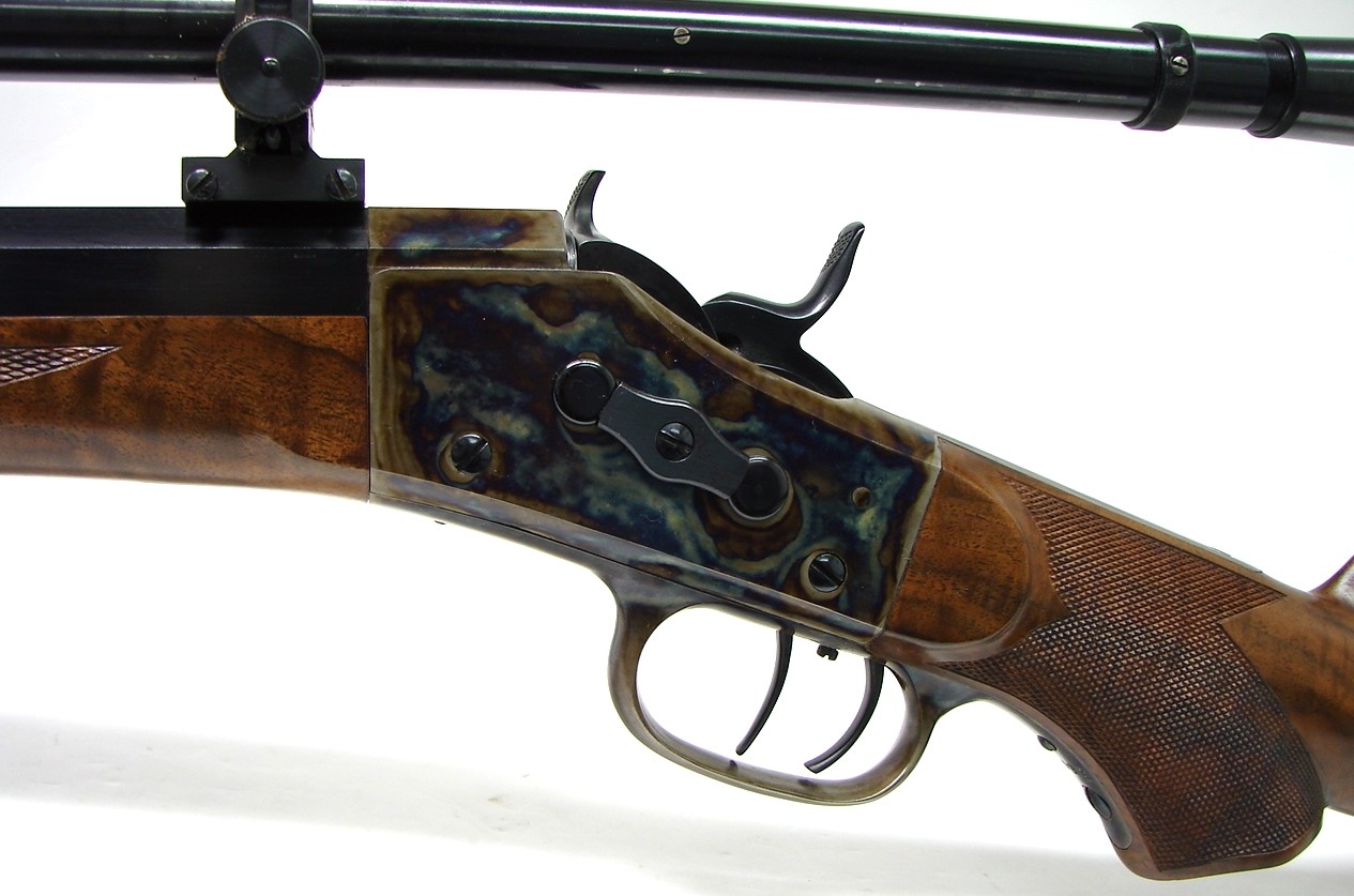 Lone Star Rifle Co. Custom Rolling Block .219 Zipper caliber rifle ...