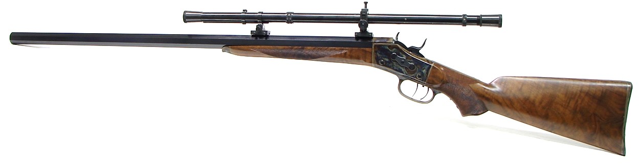 Lone Star Rifle Co. Custom Rolling Block .219 Zipper caliber rifle ...