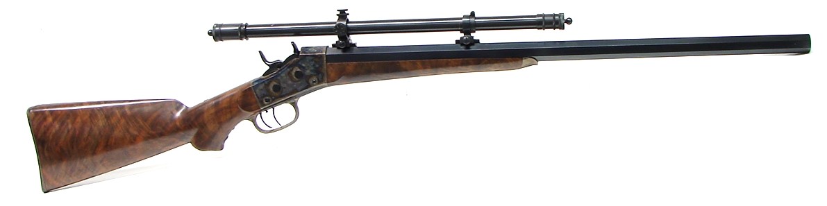Lone Star Rifle Co. Custom Rolling Block .30 US caliber rifle. Neat .30 ...