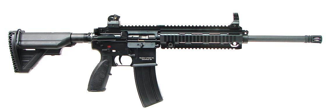 Heckler & Koch MR556 5.56x45 caliber rifle. Heckler & Koch long awaited ...