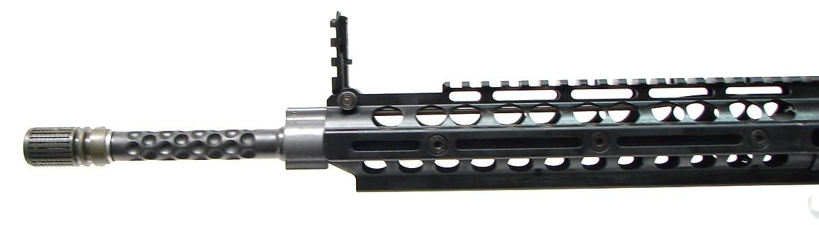 Knight SR-15 E3 5.56 Nato caliber rifle. Magpul Dynamics model. Comes ...