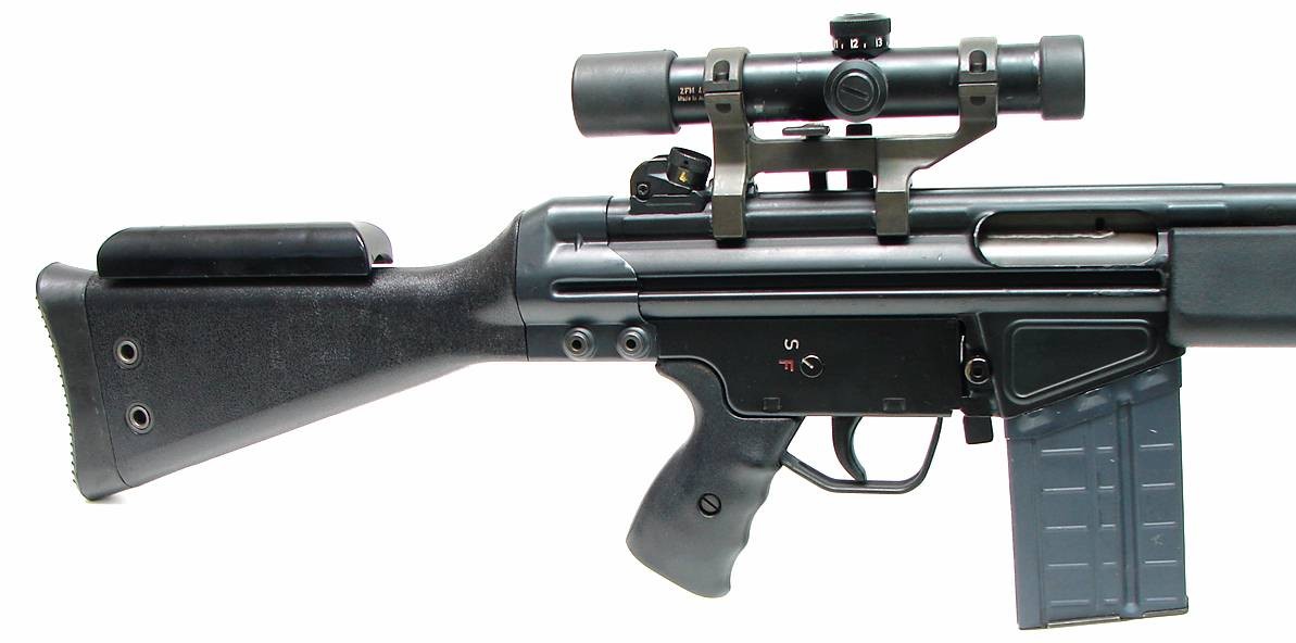 Heckler & Koch 91 .308 Win caliber rifle. Pre-ban model with adjustable ...