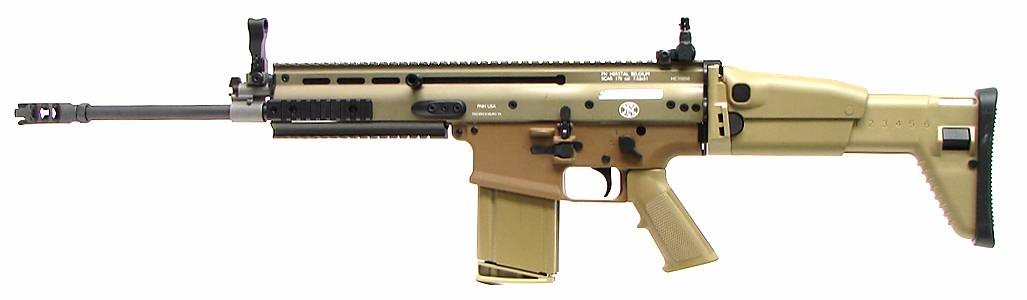 FN SCAR 17S 7.62x51mm caliber carbine. FN s new .308 tactical carbine ...