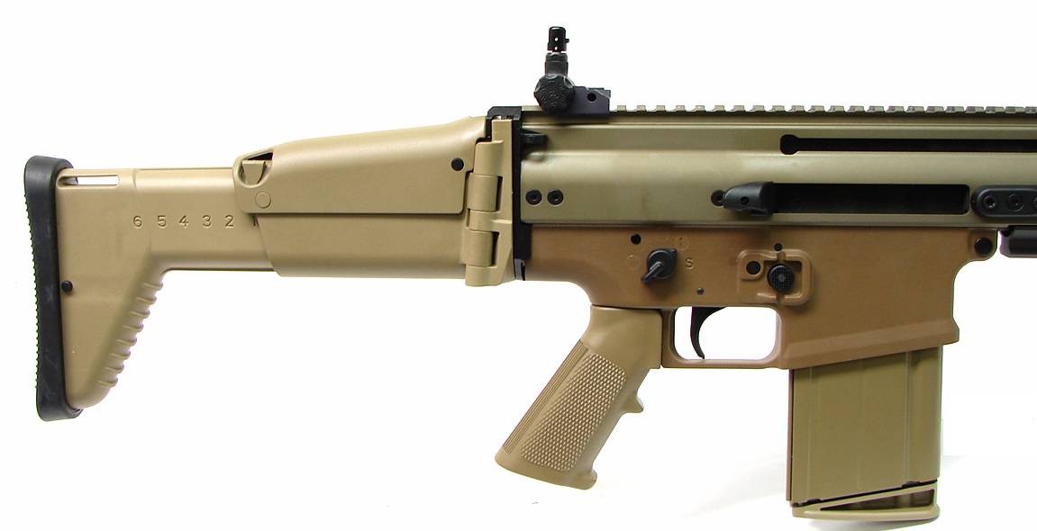 FN SCAR 17S 7.62x51mm caliber carbine. FN s new .308 tactical carbine ...
