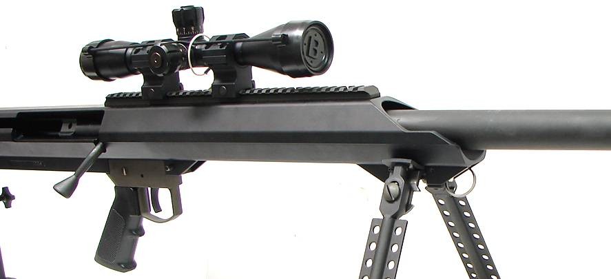 Barrett 99 .416 Barrett caliber rifle. 32" barrel model with Bipod and ...