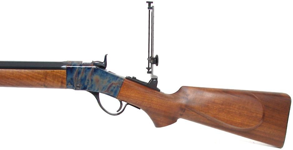 C. Sharps Model 1875 .45-70 caliber rifle with 34 1/2 round/1/2 octagon ...