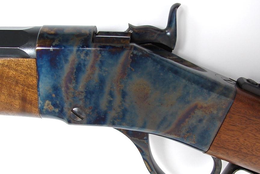 C. Sharps Model 1875 .45-70 caliber rifle with 34 1/2 round/1/2 octagon ...