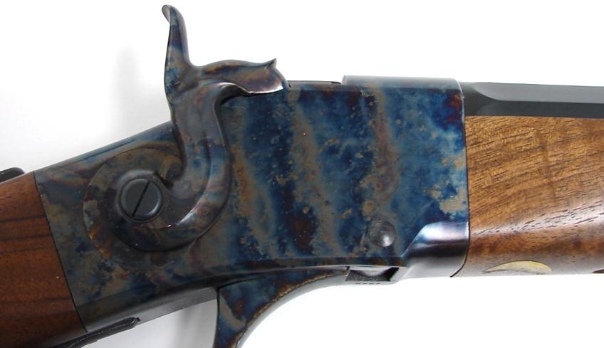 C. Sharps Model 1875 .45-70 caliber rifle with 34 1/2 round/1/2 octagon ...