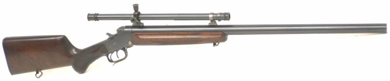 Niedner Falling Block .25-303 caliber rifle. Remington Hepburn action ...