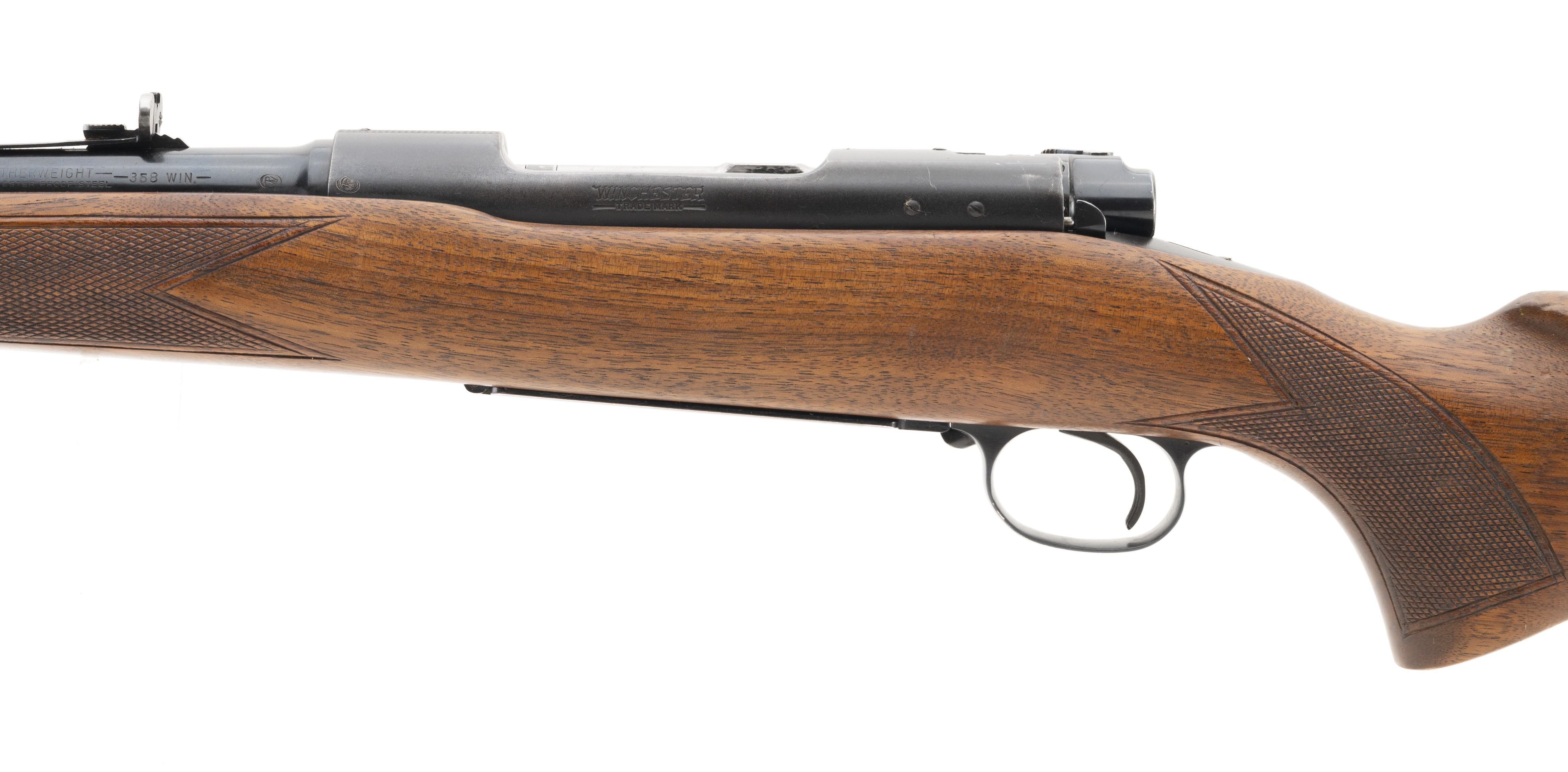 Rare Pre-64 Winchester .358 Winchester Model 70 Featherweight Rifle ...