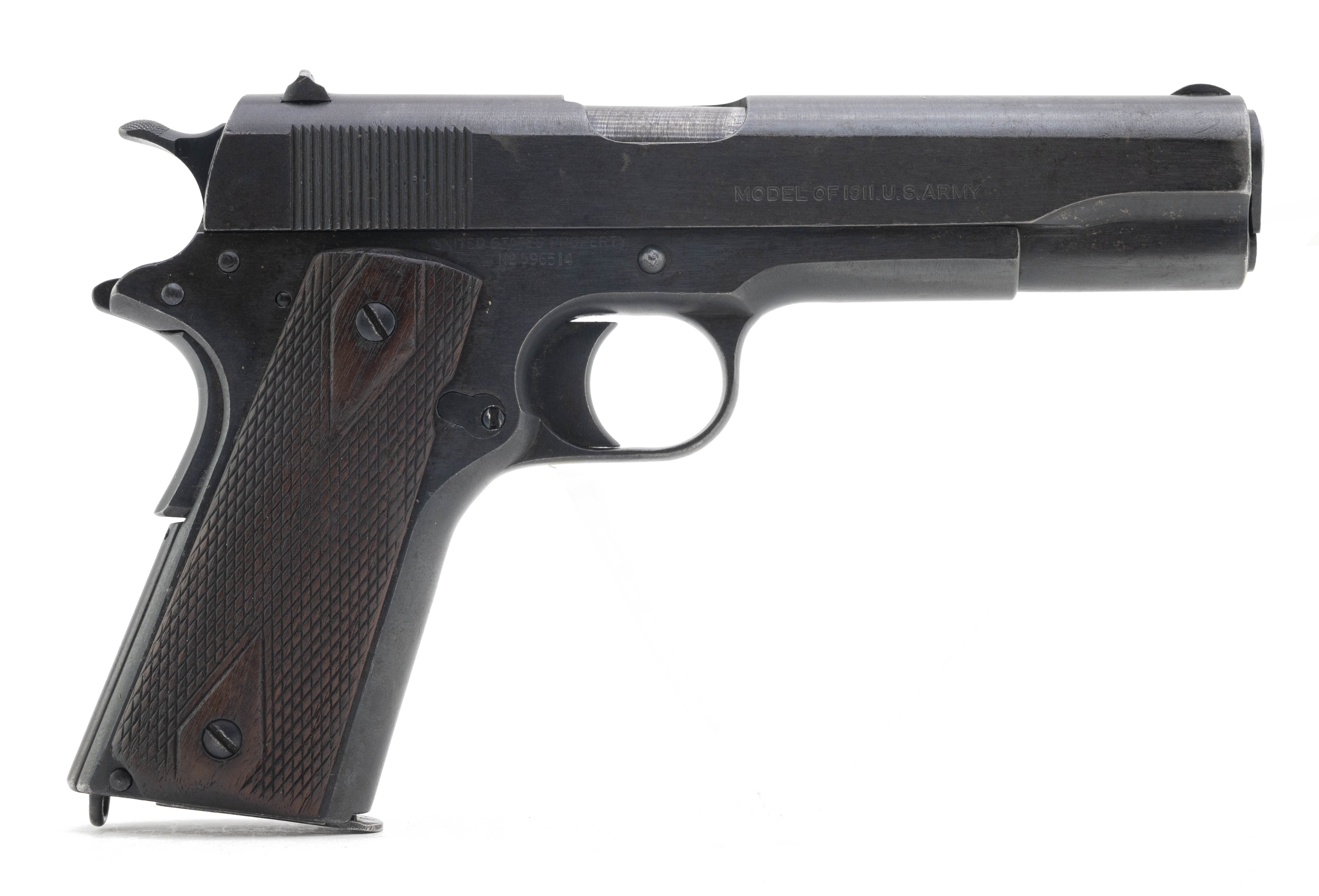 Black Army Colt 1911 .45 ACP (C16753) - Collectors Firearms