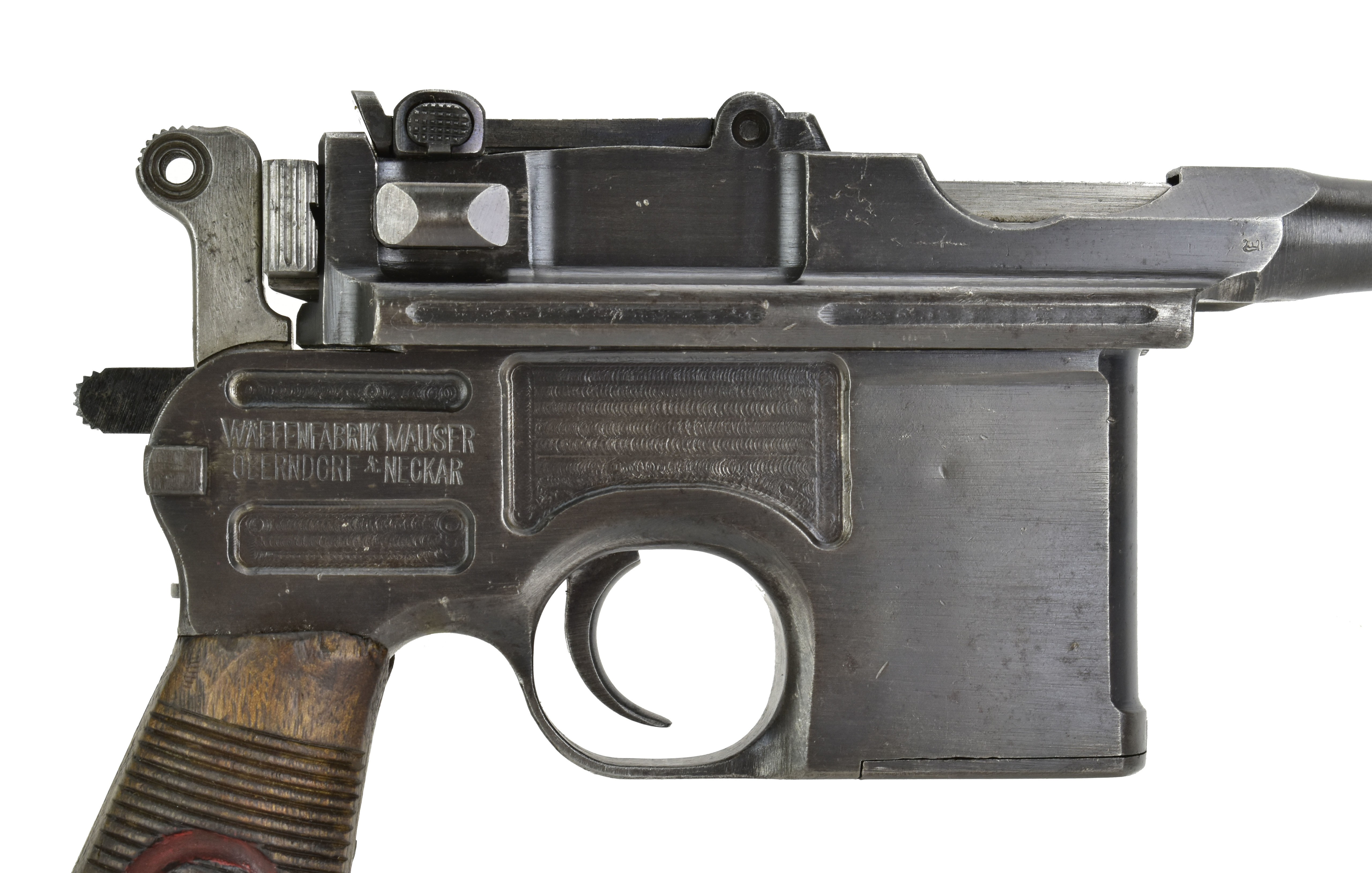 Mauser 1896 Red Nine 9mm (PR47475) - Collector’s Firearms