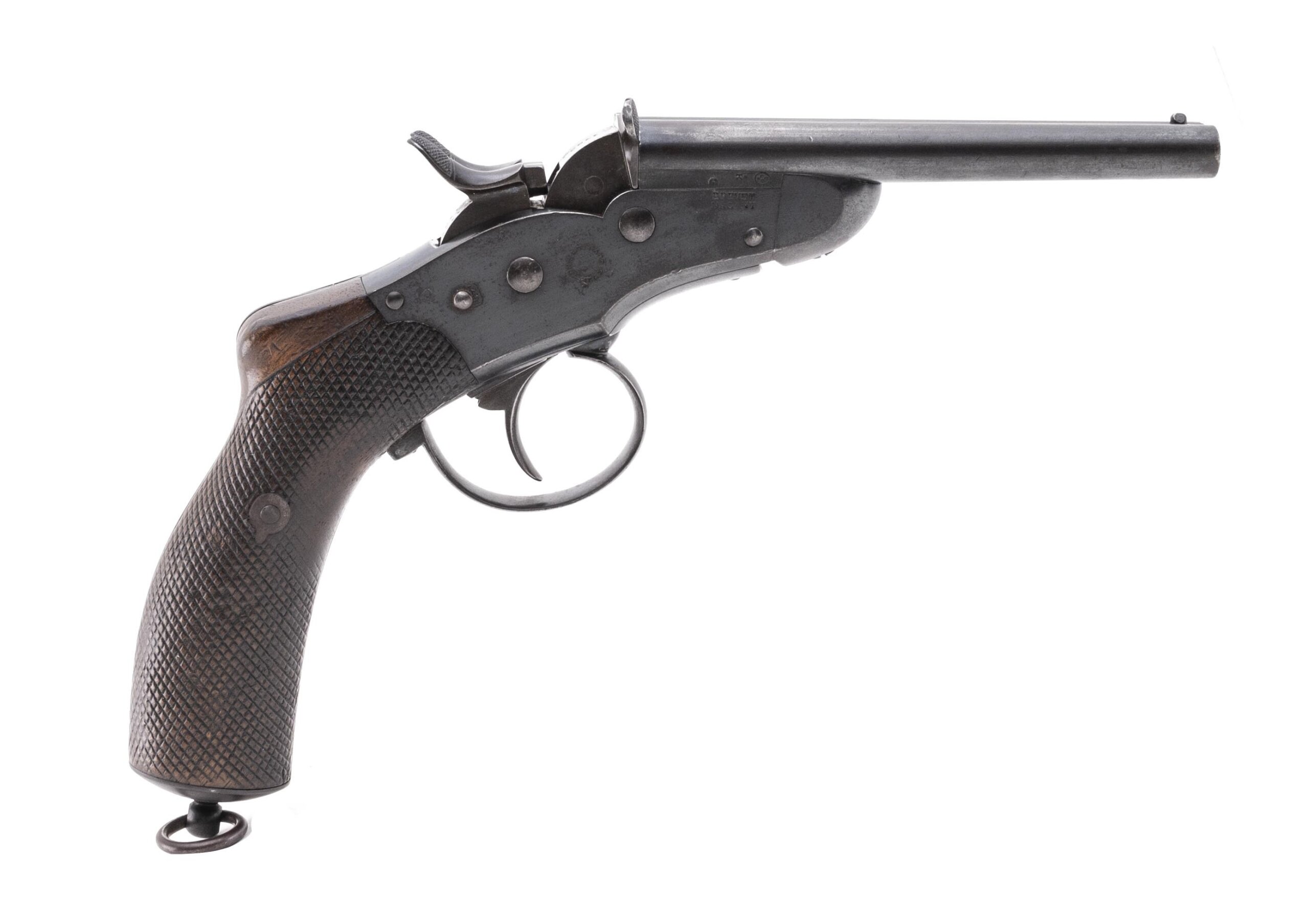 Rare Nagant Belgian Model 1877 Gendarmerie Pistol (AH6460) - Collectors ...