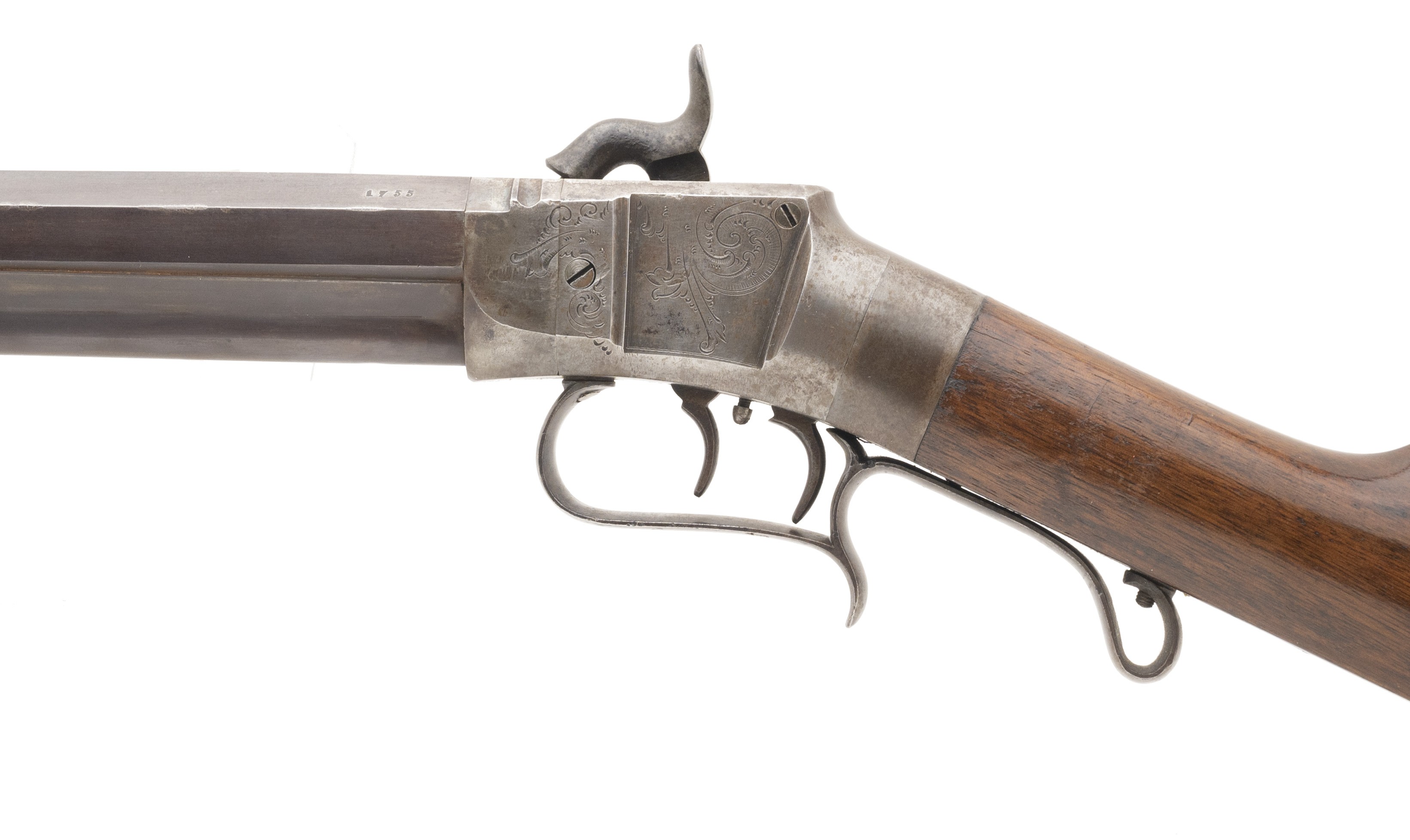 Ethan Allen Single Shot Sidehammer Percussion Rifles (AL5832 ...