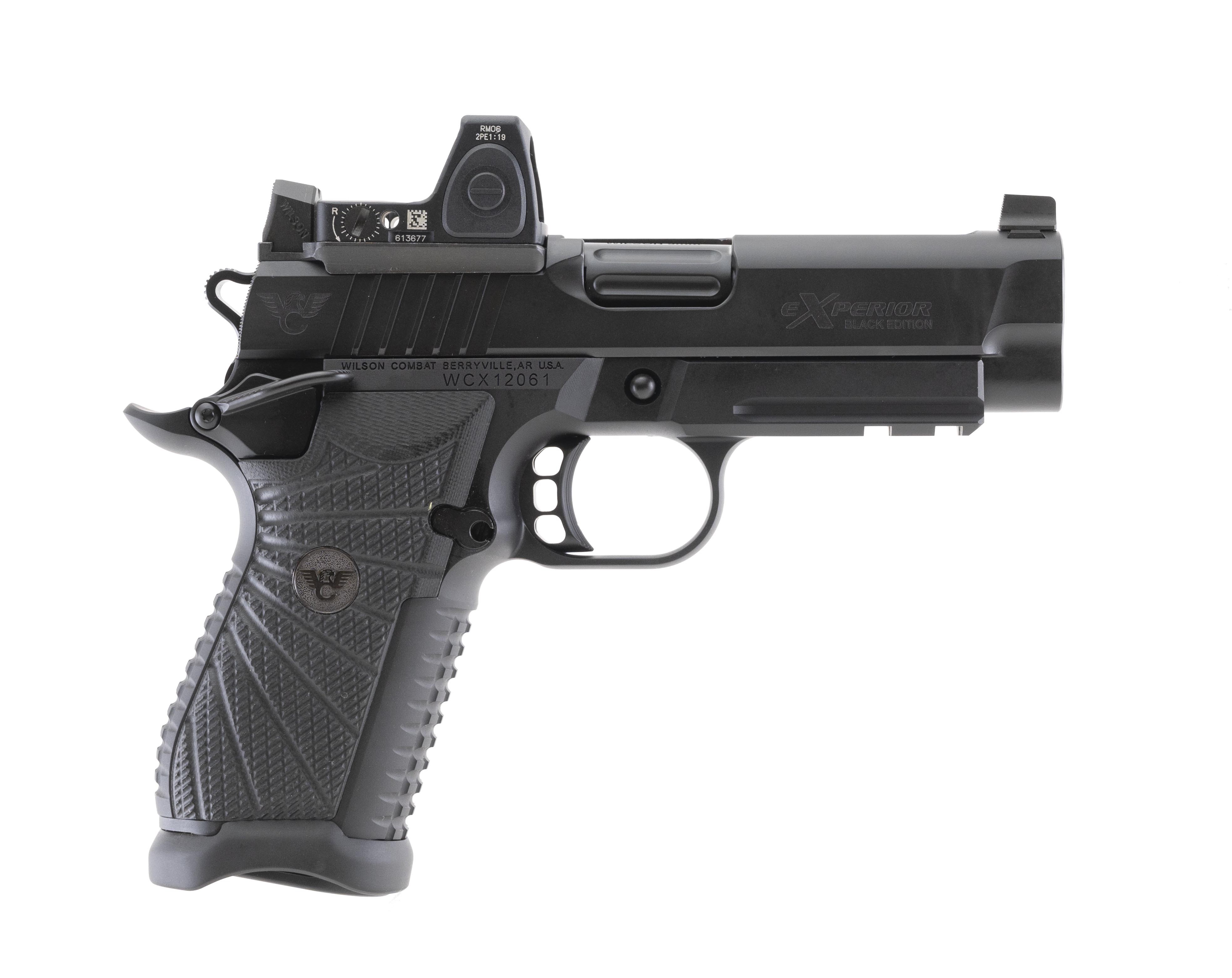 Wilson Combat Experior Commander Double Stack Black Edition 9mm ...