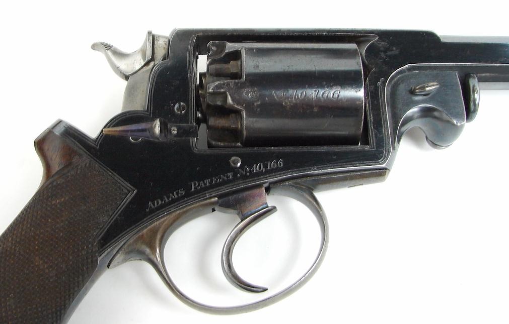 Adams .45 caliber percussion revolver. (AH2382) - Collectors Firearms