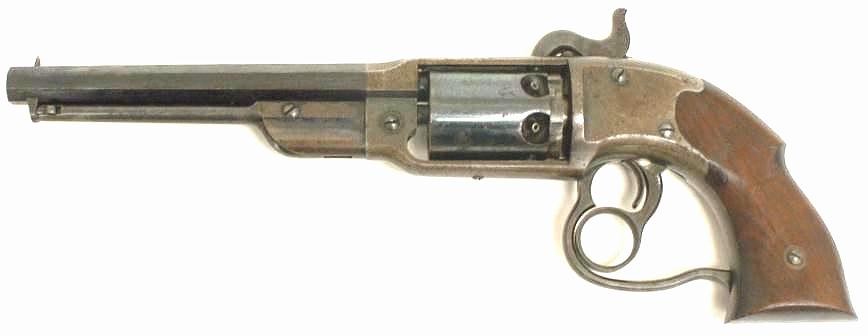 Savage-North revolver with 85-90% original blue on barrel and cylinder ...