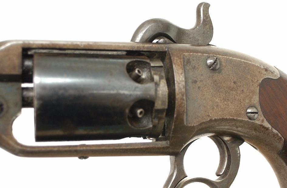 Savage-North revolver with 85-90% original blue on barrel and cylinder ...