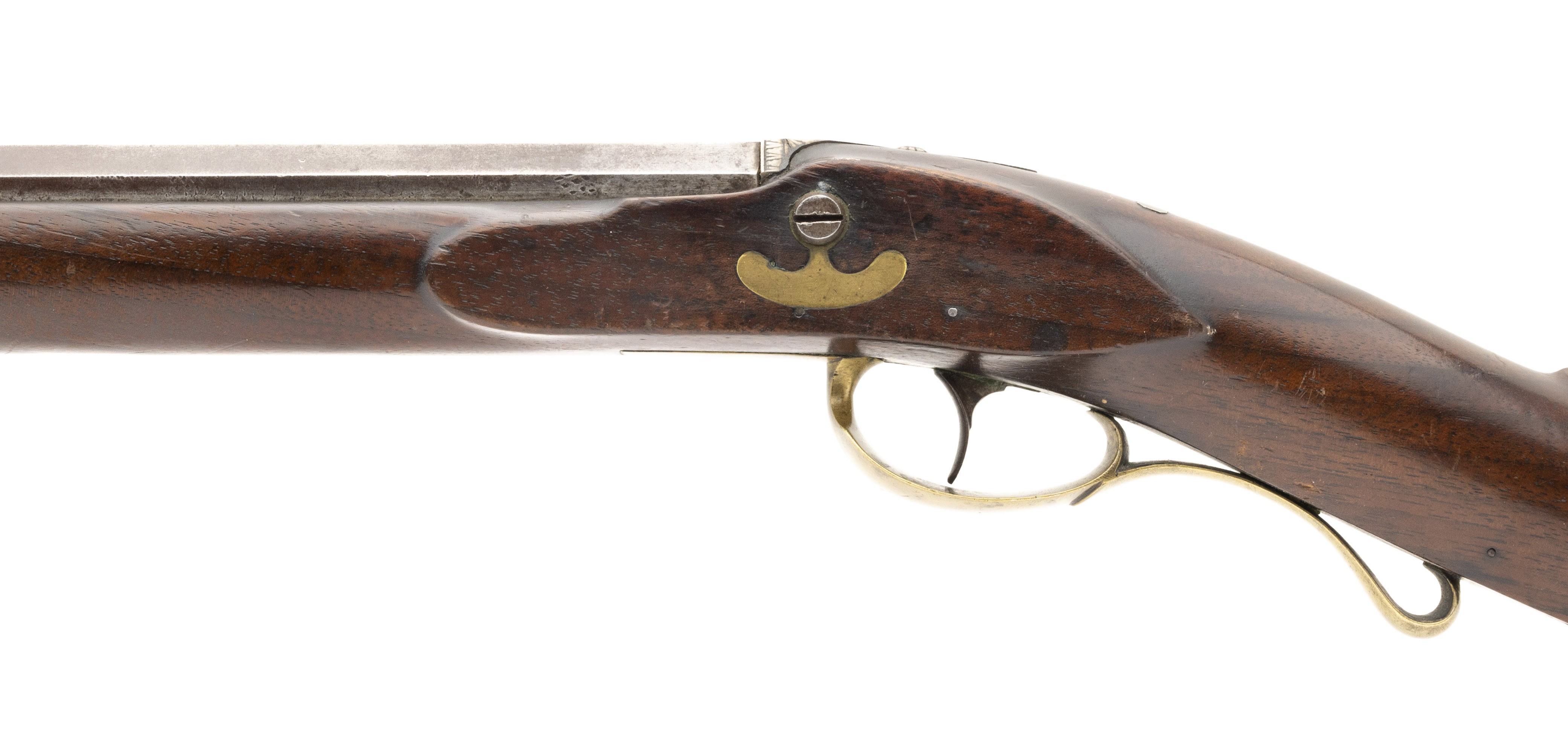 Unusual Medbery Mule Ear Percussion Rifle (AL7000) - Collectors Firearms