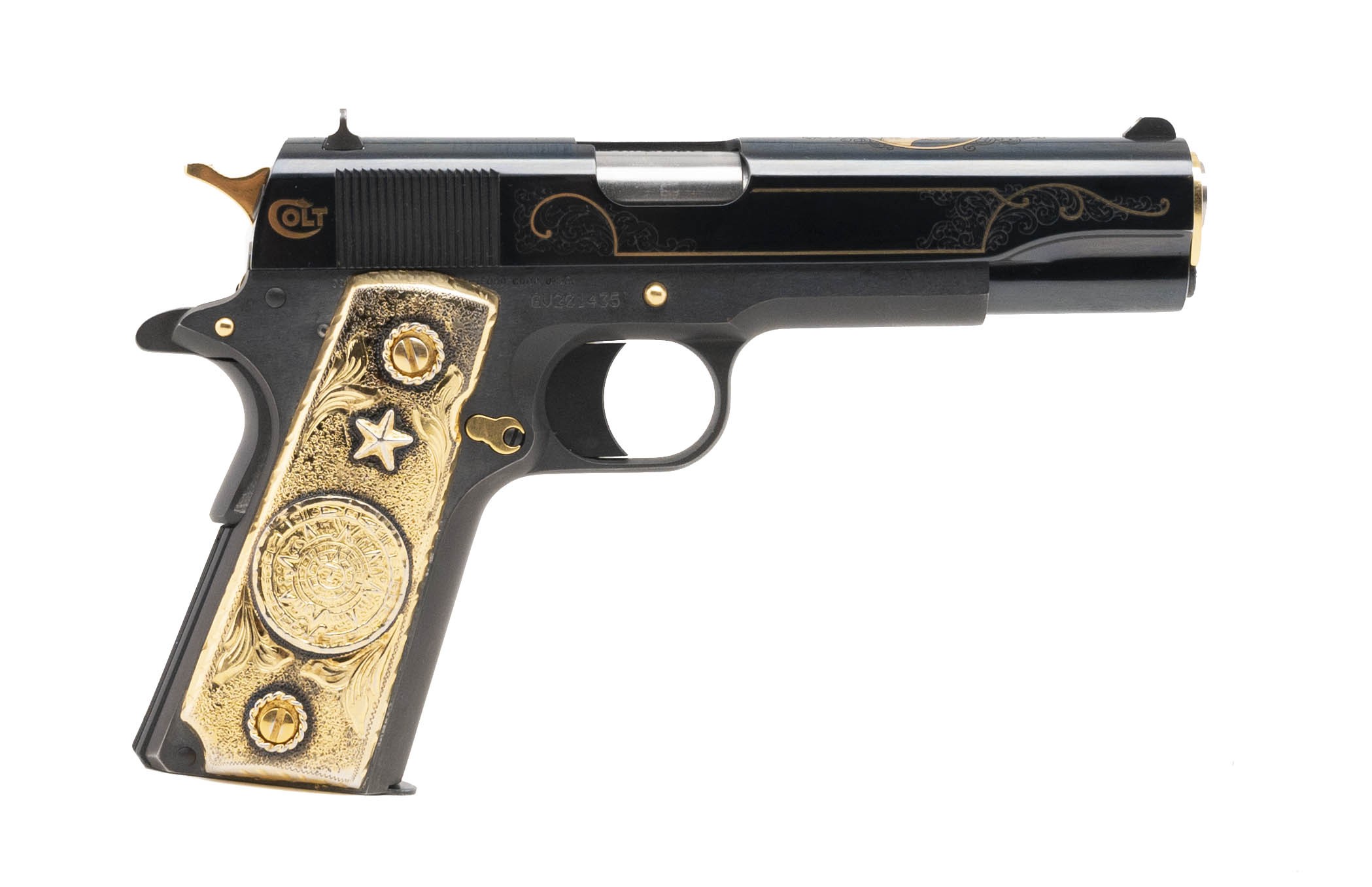 Colt "Golden Stallion" Special Edition 45ACP (C17453) - Collectors Firearms