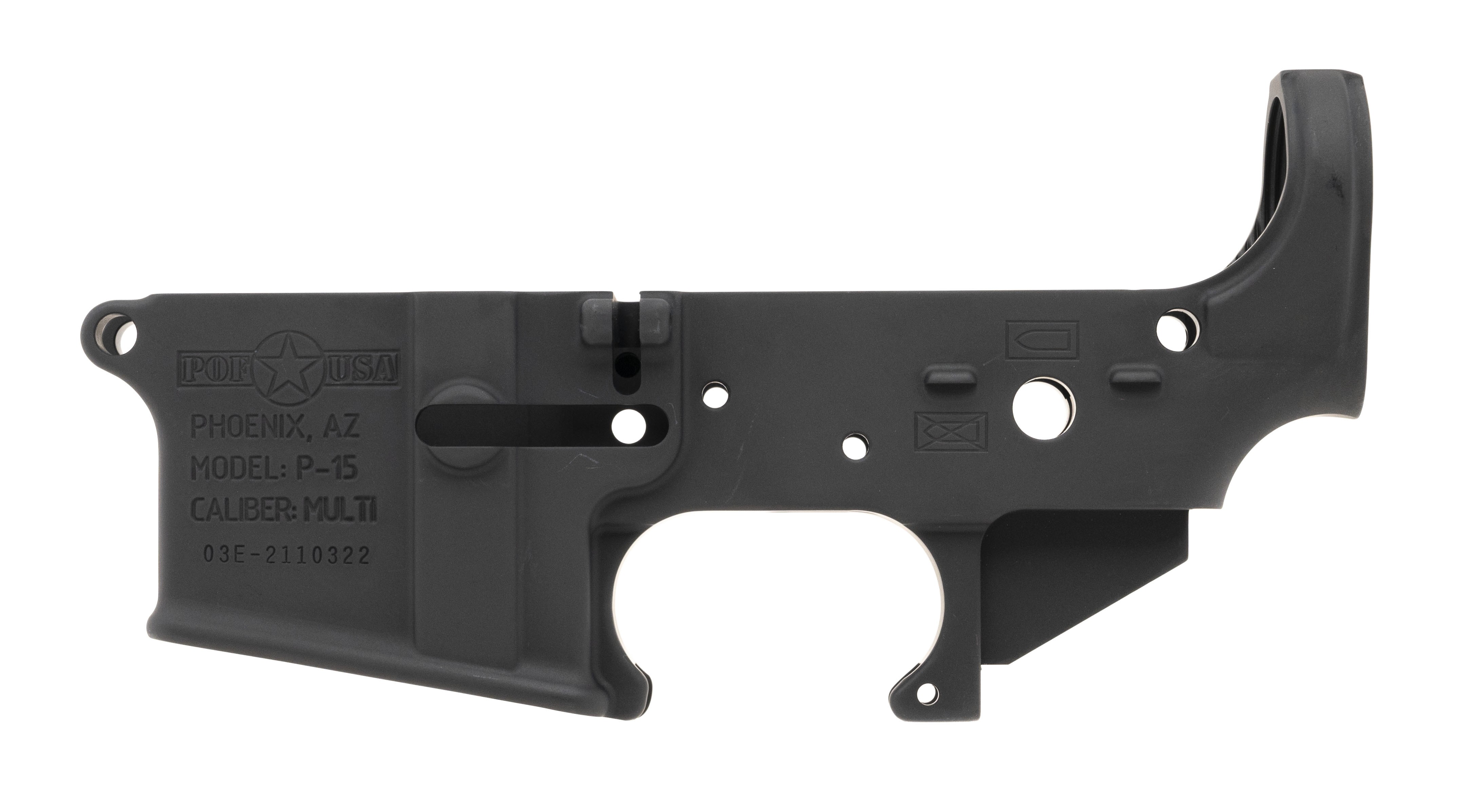 Patriot Ordnance Factory POF P-15 AR15 Lower Receiver MULTI (NGZ697 ...