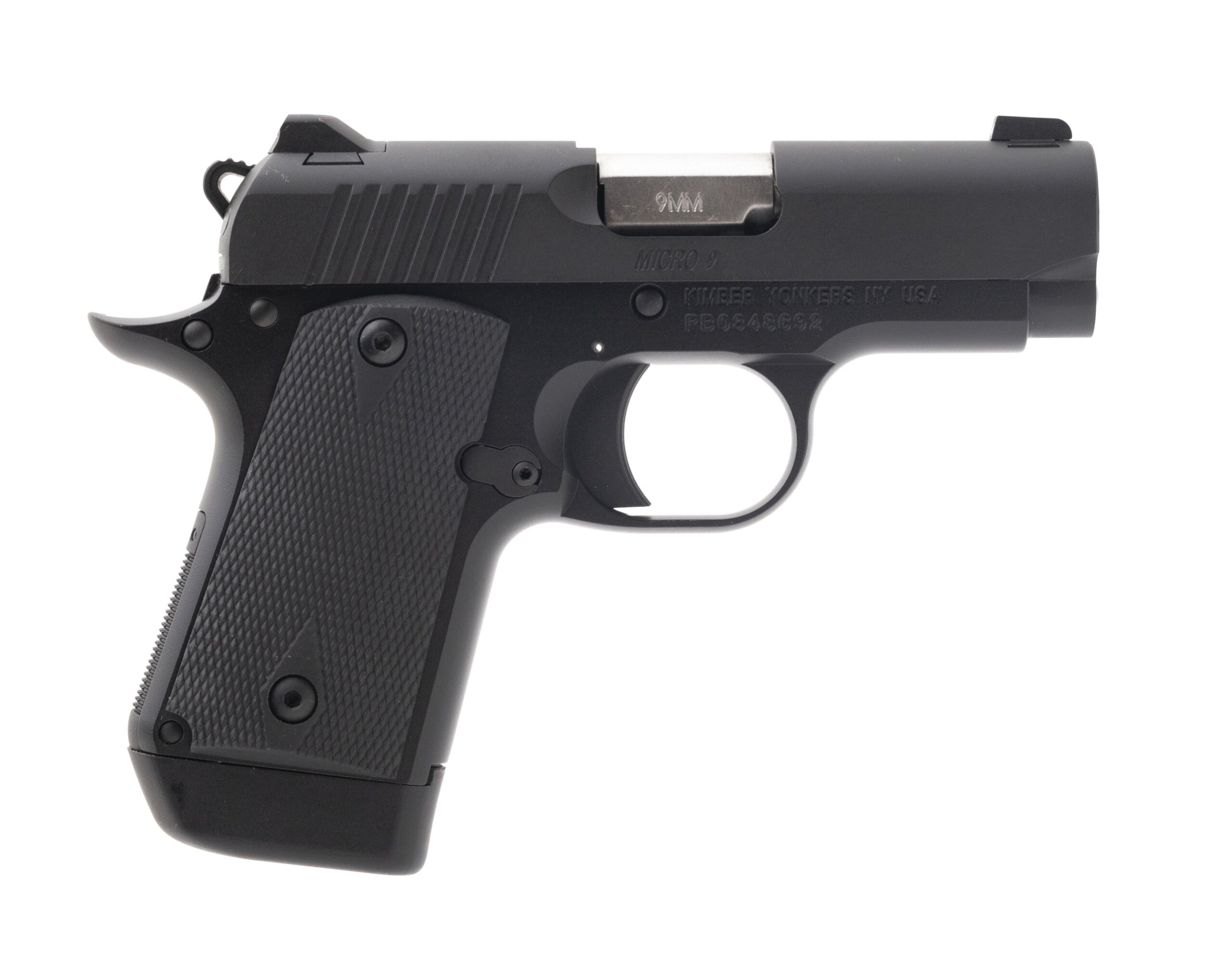 Kimber Micro 9 Black 9mm (NGZ818) New - Collectors Firearms